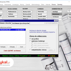 O programie Sykal | Sykal